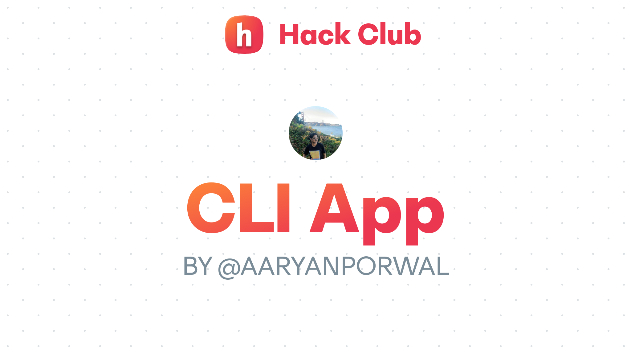 CLI App – Hack Club
