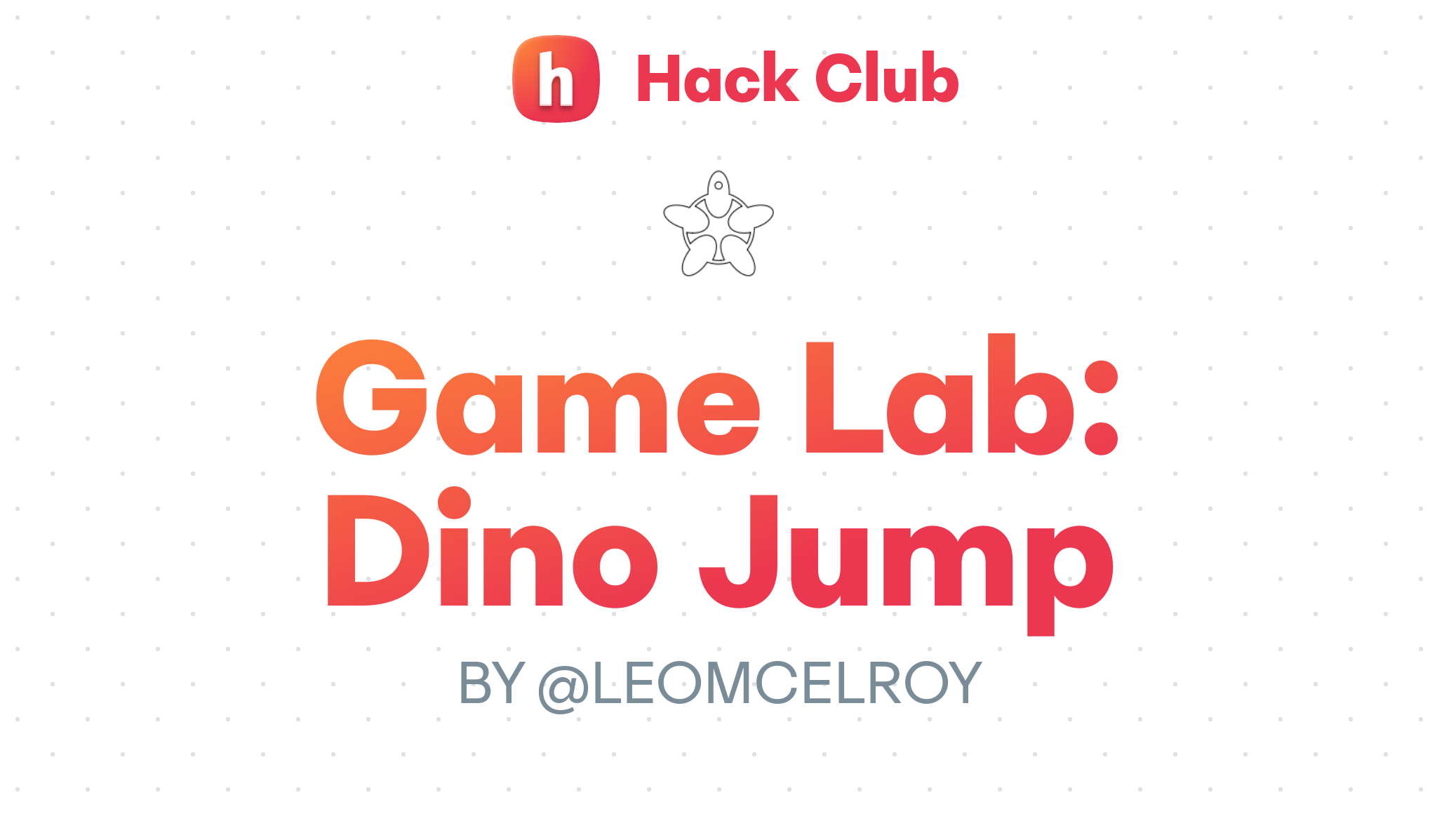 Game Lab: Dino Jump – Hack Club