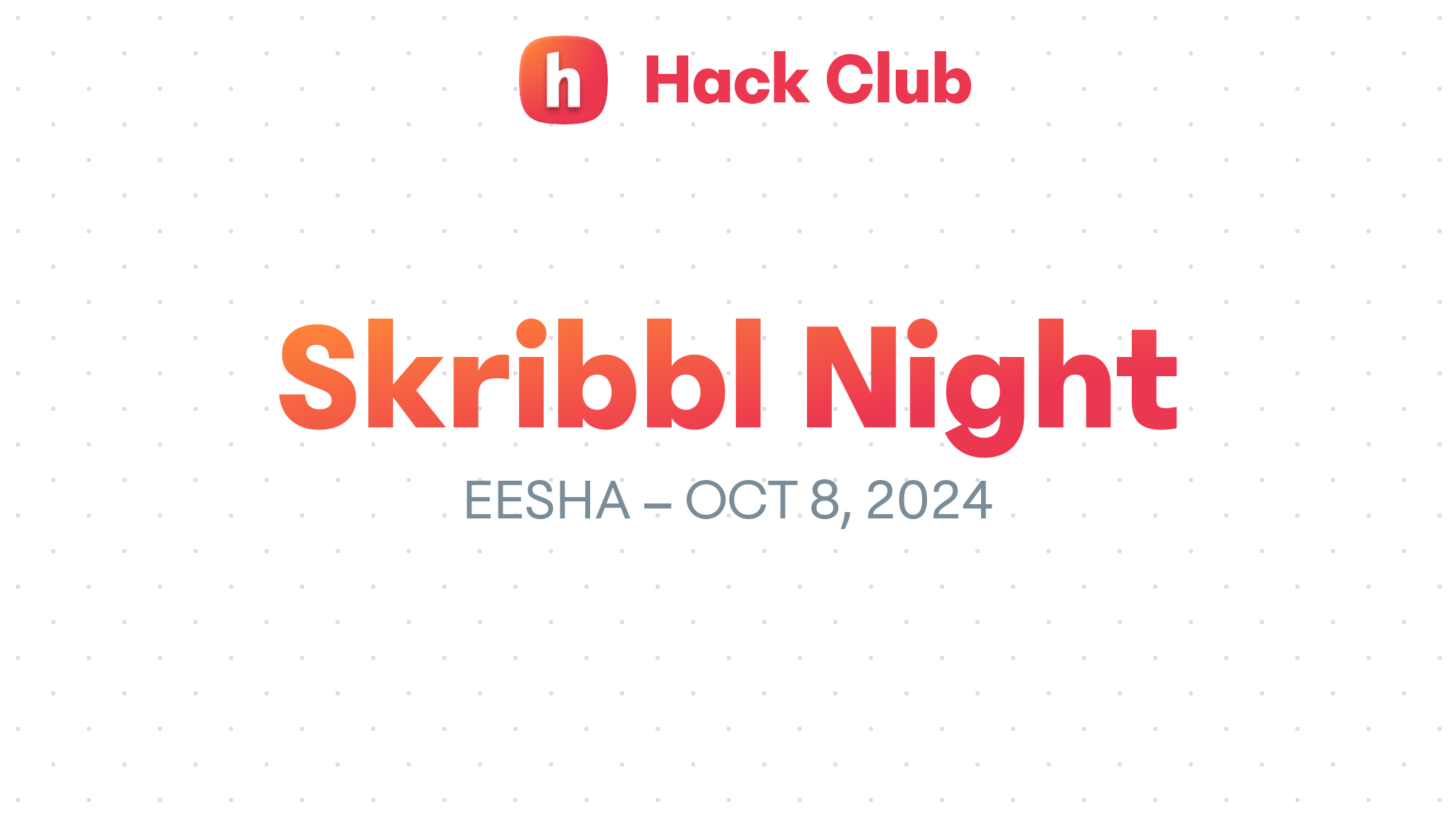 Skribbl Night – Hack Club Events